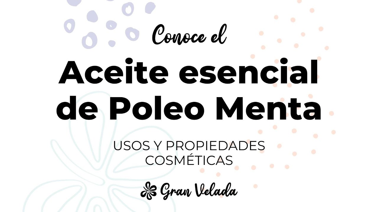 Usos y Beneficios del Aceite de Poleo Gotas | ECONOMÍA VERDE